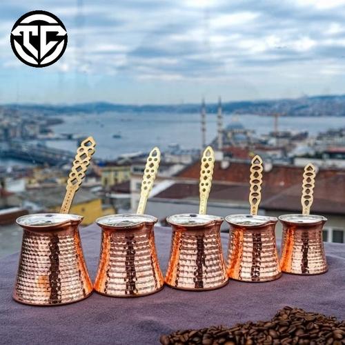 Promo Turkish Coffee Pot / Ibrik /Cezve Tembaga Asli Turki 100 ml ...