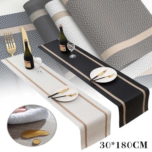 Jual Taplak Meja Premium Table Runner Nordic Panjang Pvc Tamu Anti Air ...