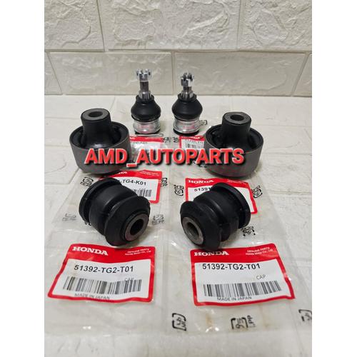 Jual BUSHING LOWER ARM SET+ BALL JOINT MOBILIO BRIO BRV 6 PCS OEM ...