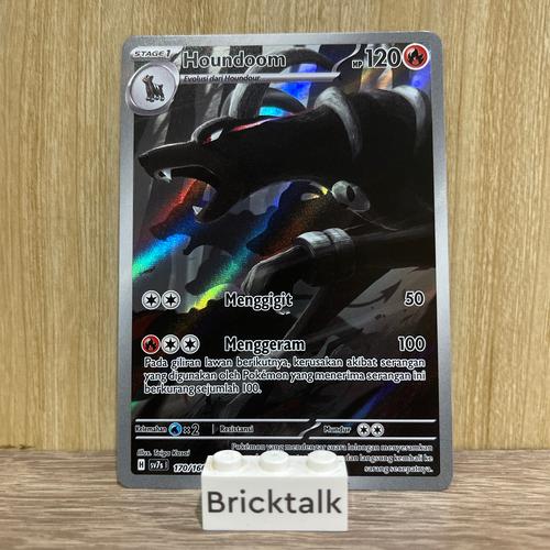 Jual Kartu Pokemon TCG sv7s Houndoom AR 170/166 Trading Card Game ...