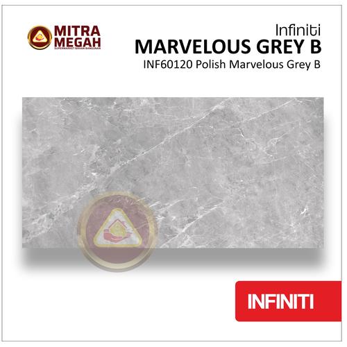 Jual KERAMIK GRANIT INFINITI 60X120 POLISH MARVELOUS GREY B - Kab ...
