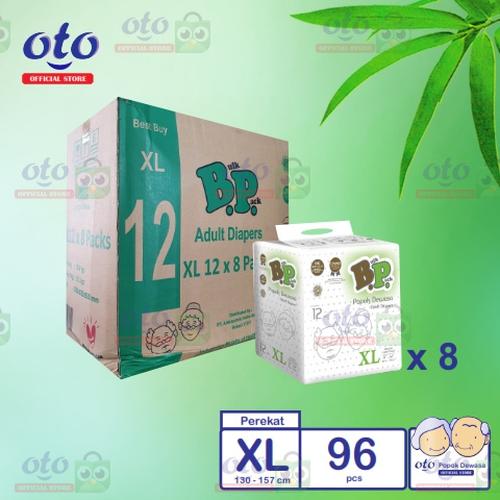 Promo BP Adult Diapers Popok Dewasa type Lem Perekat uk XL isi 12 pcs x ...