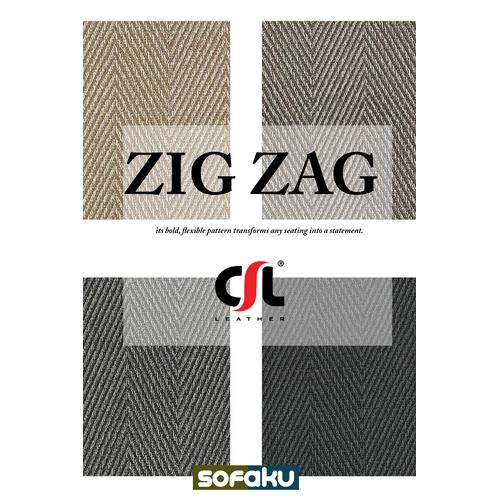 Jual 𝐒𝐎𝐅𝐀𝐊𝐔 : ZIG ZAG CSL Leather Bahan Kulit Premium Exclusive Untuk Hotel Bintang Lima ...