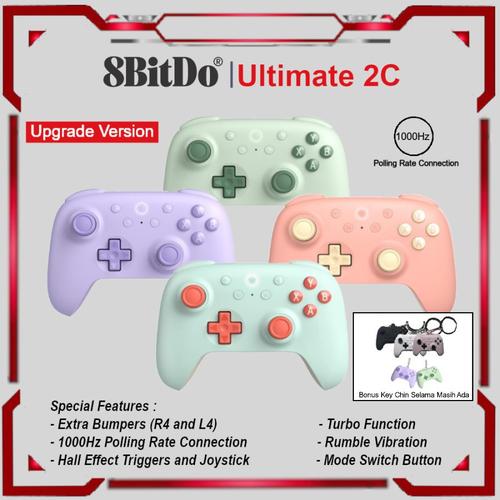 Jual 8Bitdo Ultimate 2C Wireless Mobile Gamepad Controller Hall Effect ...