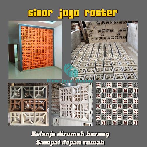 Jual Roster / roster beton / roster beton minimalis / roster motif ...