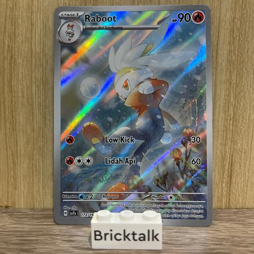 Jual Kartu Pokemon TCG sv7s Raboot AR 172/166 Trading Card Game Bahasa ...