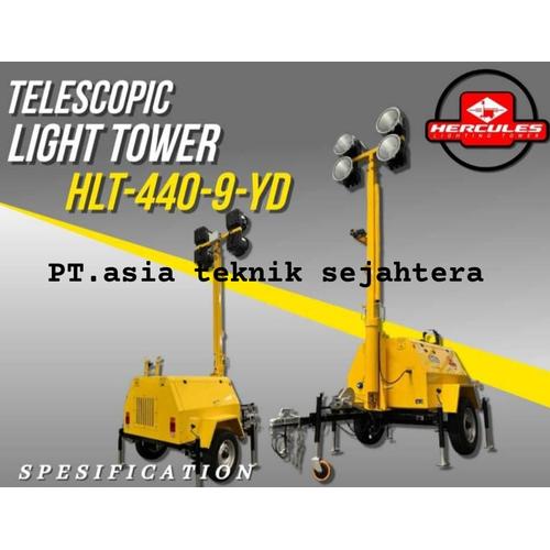 Jual Mobile Lightning Tower 9 Meter Heavy Duty Terbaik Original / Tower ...