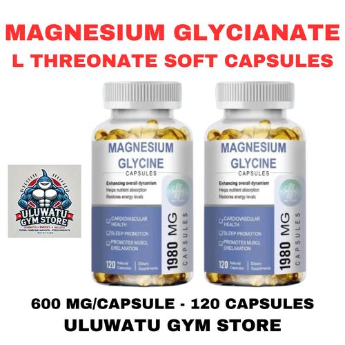 Jual Magnesium Glycinate + L Threonate 600 Mg/Capsule - 120 Capsules ...