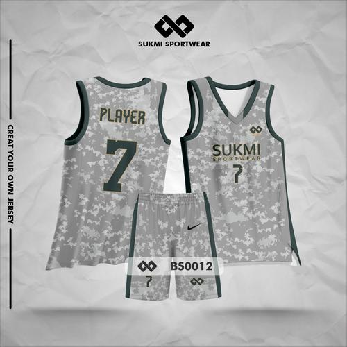 Jual JERSEY BASKET CUSTOM FULL PRINTING FREE DESAIN / TERLARIS / 012B - CELANA SAJA, M - Kab ...