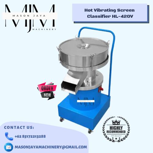 Jual Mesin Ayakan Vibro HL-420V / Separator Filter Machine / Sieving ...