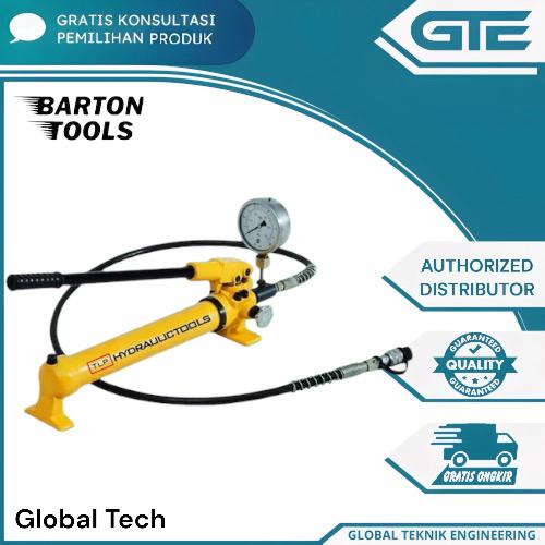 Jual 700ml Hydraulic Pump Pompa Manual Gauge Hidrolik Single Acting BARTON - Jakarta Barat ...