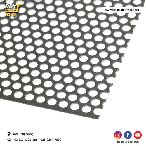 Jual Plat Lubang Plat Perforated 1000 X 2000 (Lingkarang - Hexagonal ...
