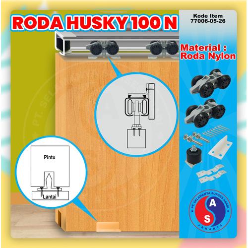 Jual PROMO Roda Pintu Sliding Geser Henderson Husky pack 100 N Set ...