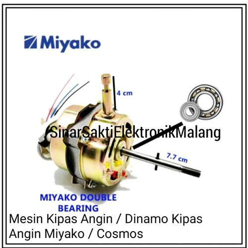 Jual Dinamo Kipas Angin Miyako Cosmos Double Bearing Mesin Kipas Angin ...