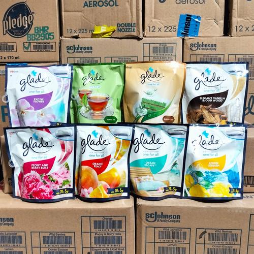 Jual PENGHARUM RUANGAN GLADE ONE FOR ALL GEL PARFUM GANTUNG - LEMON ...