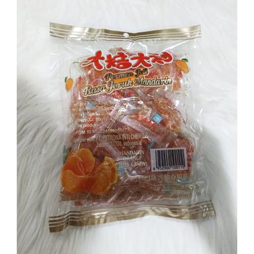 Jual Manisan Jeruk Mandarin | Permen Jeli Jeruk Soft Candy Mandarin ...