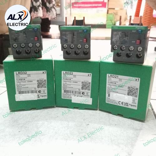Jual Thermal Overload Relay LRD 21/LRD 22/LRD32 SCHNEIDER LRD21 LRD22 ...