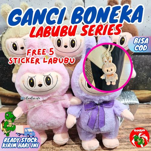 Jual Ganci Boneka Labubu/ Gantungan Boneka Labubu/ Boneka Labubu Viral ...