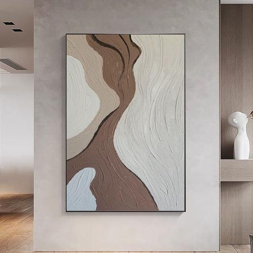 Jual Lukisan texture lukisan timbul ukuran 120×80 cm sudah dengan frame ...