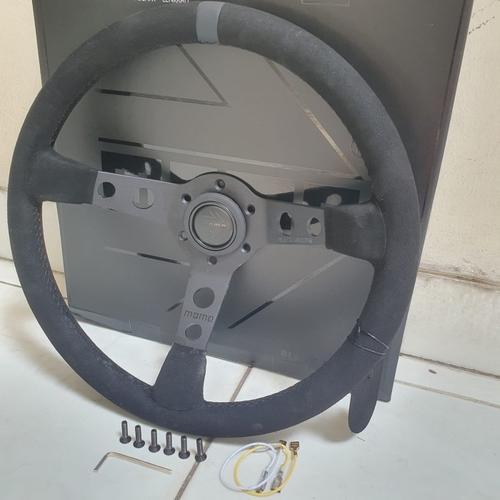 Jual Steer Momo MOD 07 Black Edition Suede 14 inch Stir Racing ...