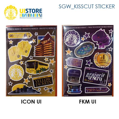 Jual Kisscut Sticker Fakultas UI (SGW) | Official Merchandise of ...