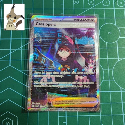 Jual Cassiopeia trainer SAR kartu pokemon tcg indonesia - Jakarta Utara ...