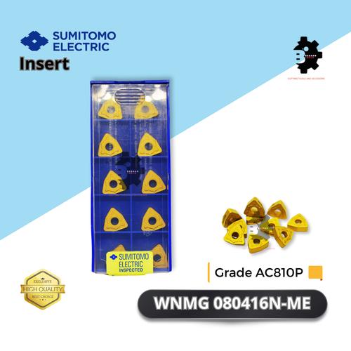 Jual INSERT WNMG 080416N-ME Grade AC810P - Merk SUMITOMO - Insert Pahat ...