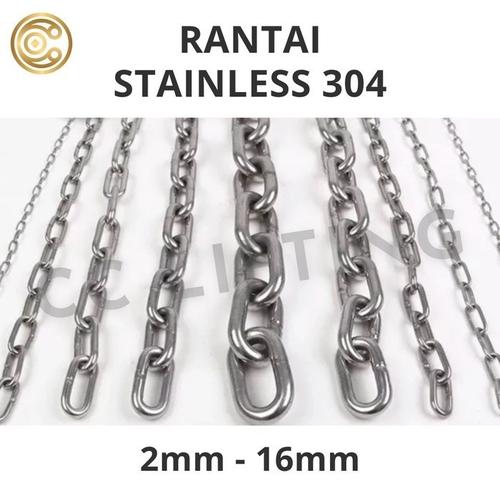 Jual Rantai Stainless 6mm 304 / Rantai Kapal Stainless Steel 6mm ...