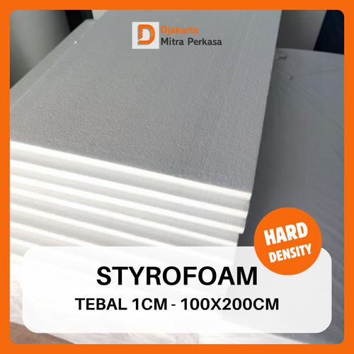Jual DMP Styrofoam / Sterofoam Gabus Lembaran / Density HARD 1 CM 100 x ...