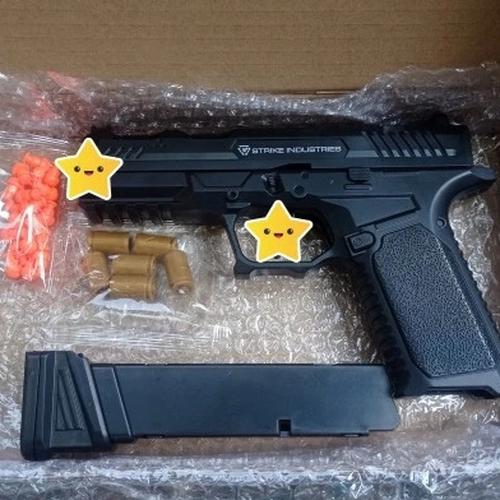 Jual Dart Blaster Sig 17 Strike Industries Shell ejecting automatic ...