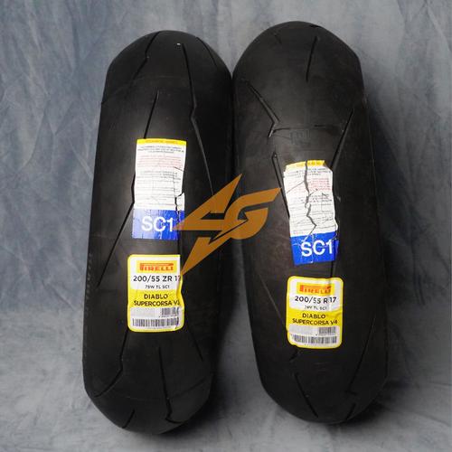 Jual Ban Pirelli Diablo Supercorsa 200/55 - 17 Made In Germany - SC1 V3 ...
