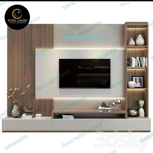 Jual backdrop TV minimalis hpL .costum - Kota Depok - Rosa liader ...