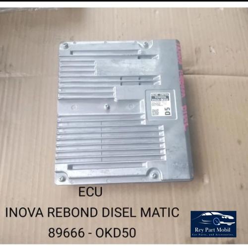 Jual ECU ECM Komputer Toyota Innova reborn Diesel matic 89666-OKD50 ...