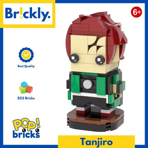 Promo Tanjiro - Brickly POP! Bricks Demon Slayer Kimetsu no Yaiba ...