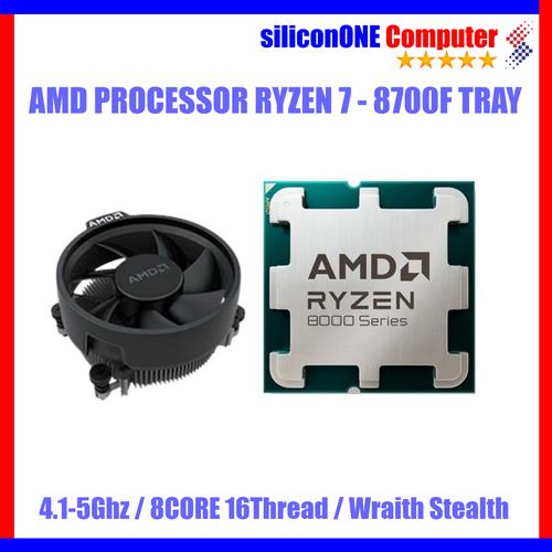Jual AMD RYZEN 7 - 8700F MPK Processor Tray AM5 Wraith Stealth - Kota Bandung - silicon ONE ...