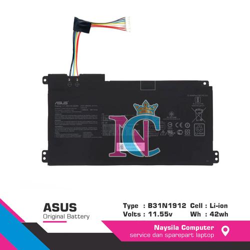 Jual Baterai Battery Original Asus VivoBook 14 E410 E410M E410MA B31N1912 - Kab. Bekasi ...