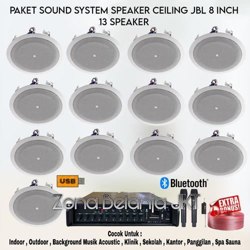 Jual Paket Sound System Ruangan Cafe Resto Kantor Klinik Aula Speaker ...