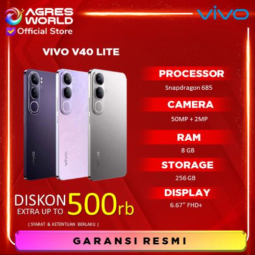 Promo VIVO V40 LITE 8GB/256GB - GARANSI RESMI - TITANIUM, MEDIUM Cicil ...