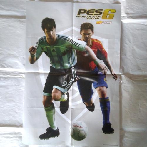 Jual Poster Jumbo Pro Evolution Soccer PES 6 - Kota Tegal - NS Classic ...