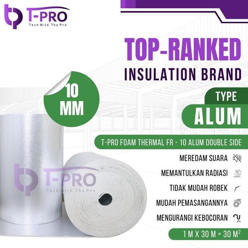 Jual Aluminium Foil Foam Thermal / XPE / XLPE FR - 10mm Alumunium ...
