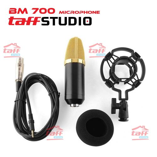 Promo Taffstudio BM700 Microphone BM 700 Mikrofon Studio with Shock ...