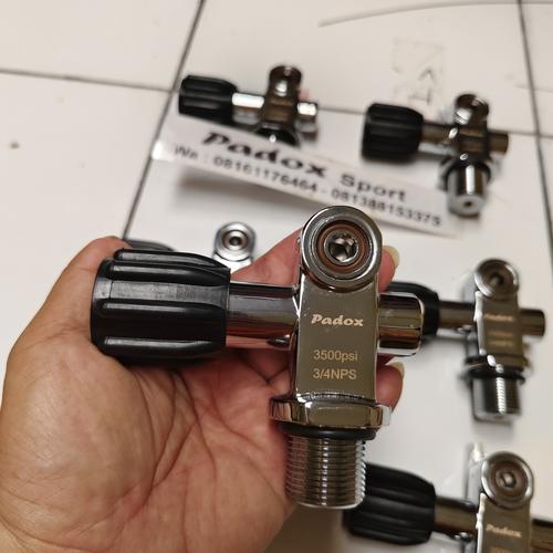 Jual kran tabung selam scuba valve dive tank tangki diving padox ...
