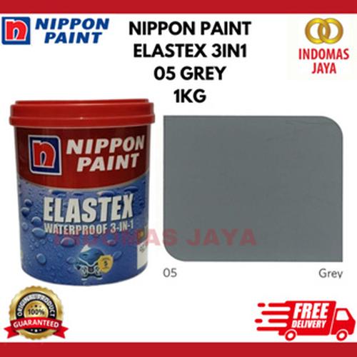 Jual ELASTEX 3 IN 1 05 GREY NIPPON PAINT 1KG - Kota Pontianak - Indomas ...