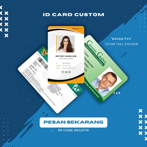 Jual ID CARD CUSTOM / CETAK ID CARD / CETAK KARTU BAHAN PVC - +laminasi ...