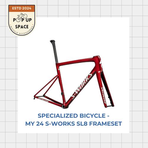 Promo FRAME SEPEDA BALAP | MY 24 S-WORKS TARMAC SL8 - GLOSS RED SKY, 49 ...