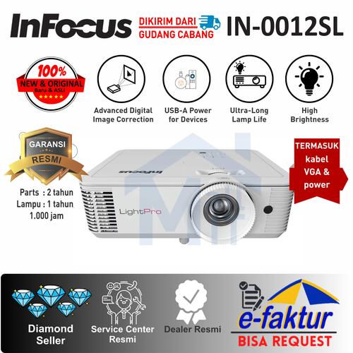 Promo Proyektor INFOCUS IN0012SL INFOCUS IN-0012SL IN 0012SL DLP SVGA ...