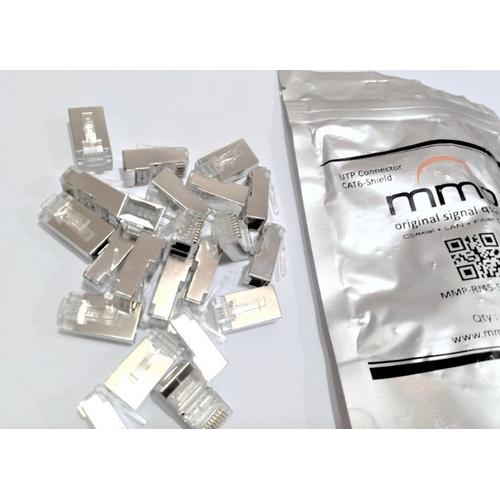 Jual Konektor RJ45 FTP STP connector Cat 6 sheild isi 50 Pcs / 10 pcs ...