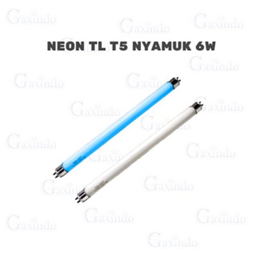 Jual Neon TL T5 Nyamuk (BL) Refill Lampu UV Nyamuk 4 Watt 6 Watt N094 ...