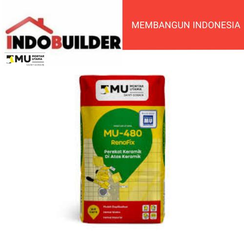 Jual MU 480 RENOFIX 25 KG SAK SEMEN PEREKAT KERAMIK DI ATAS KERAMIK ...