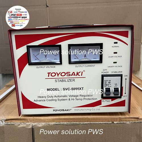 Jual STABILIZER LISTRIK RUMAH 5000VA [ STABILIZER TOYOSAKI SVC 5000N ...